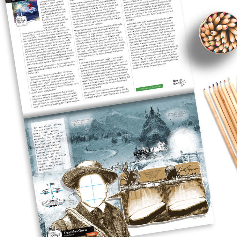 Discover the power of Reading and Drawing for Well Being - Doodle Reads